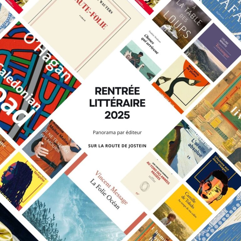 Rentrée littéraire 2025, panorama par éditeur - Sur la route de jostein